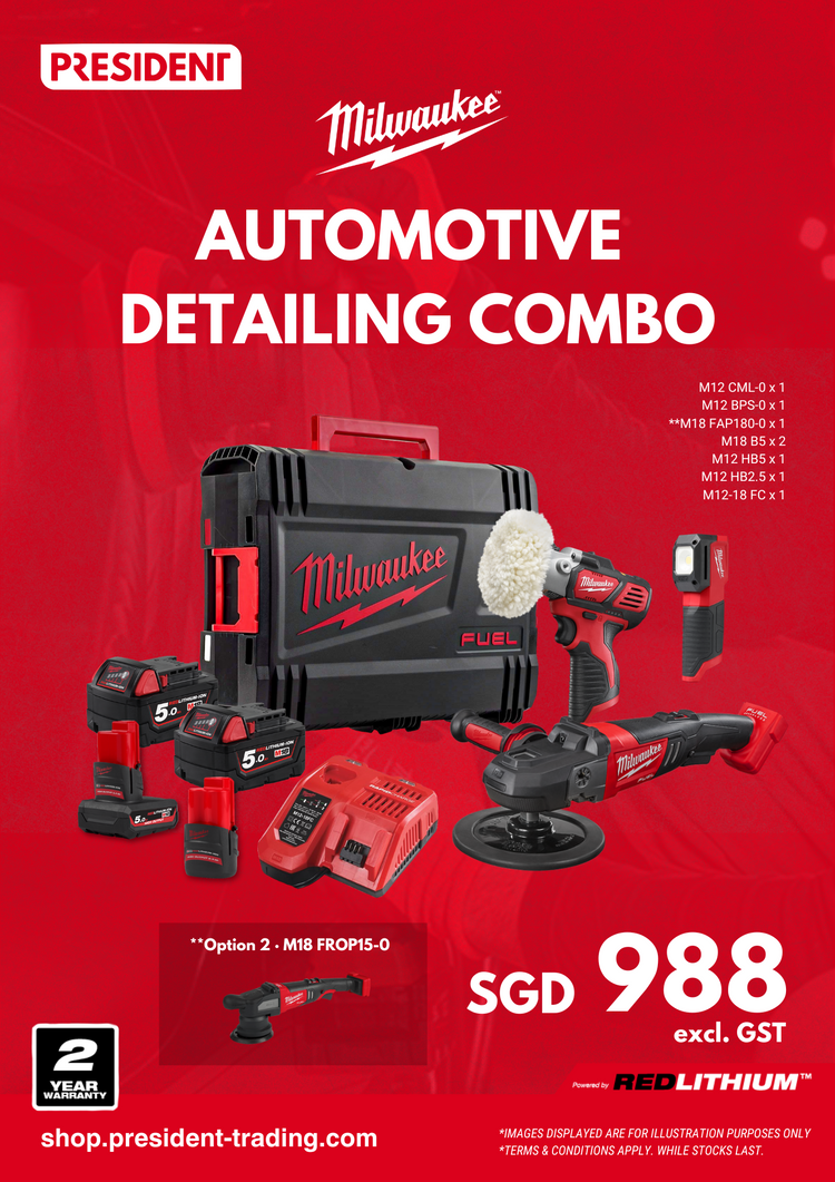 Milwaukee Promotions – President Trading Singapore