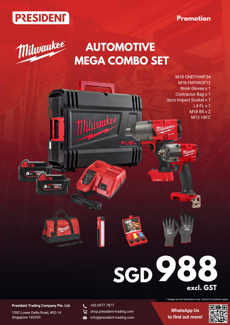 Milwaukee Promotions – President Trading Online